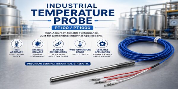 Industrial Temperature Probe: PT100 Selection Guide
